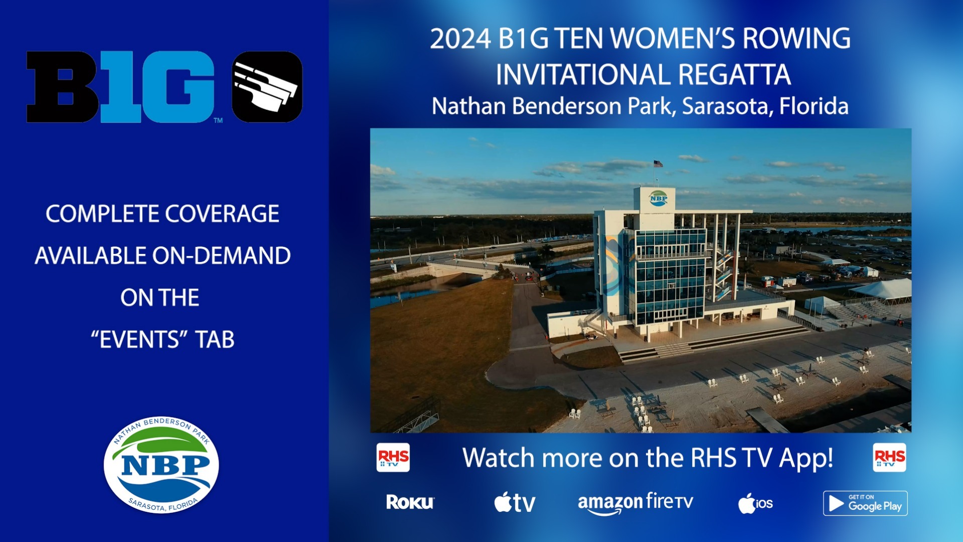 BIG TEN WOMEN'S ROWING INVITATIONAL REGATTA | RHStv