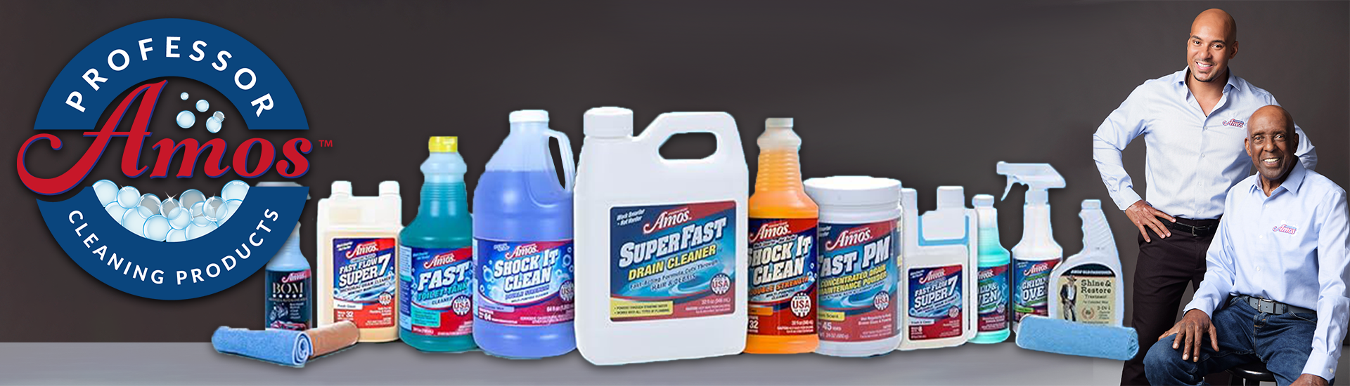 Professor Amos Cleaning Brand | RHStv